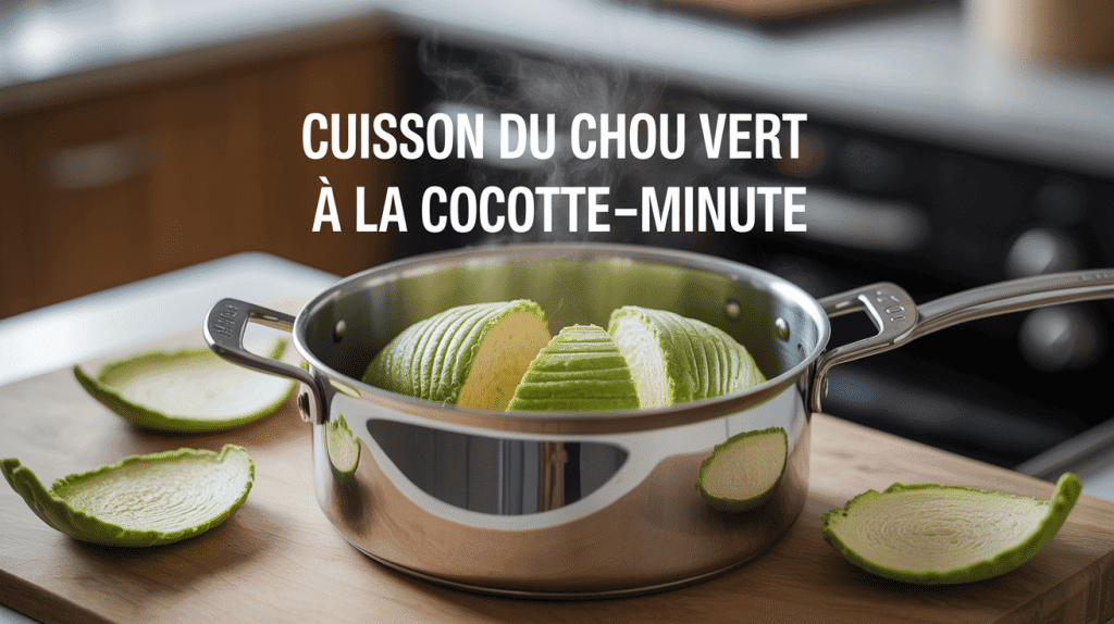 Cuisson Du Chou Vert À La Cocotte-Minute Facile Et Rapide
